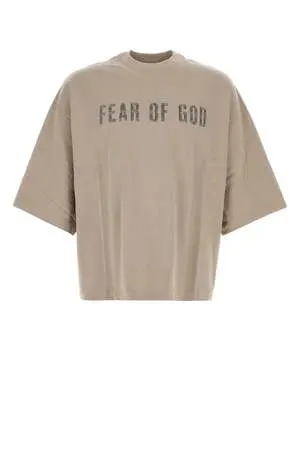Fear Of God Oversize Cotton T-shirt - Grey