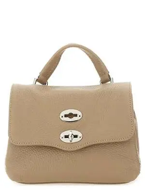 ZANELLATO Postman Baby Mini Leather Handbag 14 X 19 X 10 Cm