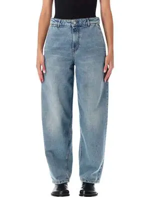 AMI Paris High-rise Straight-leg Jeans