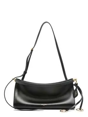 Alaïa Small Leather Shoulder Bag - Black
