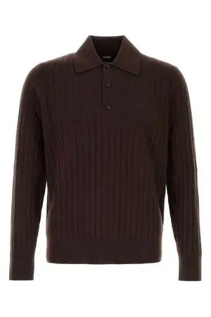 Amiri Wool-cashmere Polo Shirt