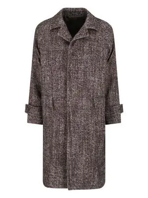 Tagliatore Wool Blend Overcoat