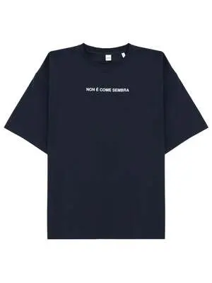 Aspesi Cotton Mini T-shirt For - Blue