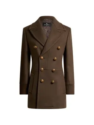 Etro Wool Double-breasted Jacket