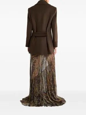 Etro Wool Double-breasted Jacket