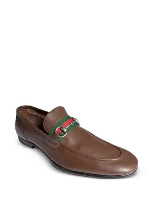 Gucci Como Leather Loafers