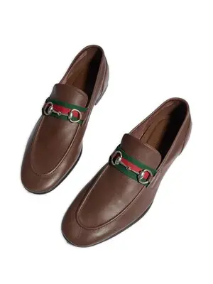 Gucci Como Leather Loafers
