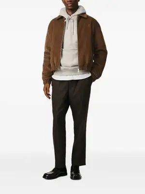 AMI Paris Velvet Cotton Blouson Jacket