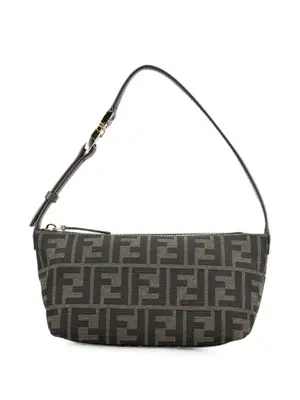 Fendi Ff Jacquard Pouch