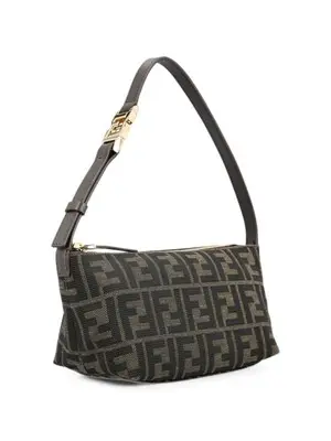 Fendi Ff Jacquard Pouch