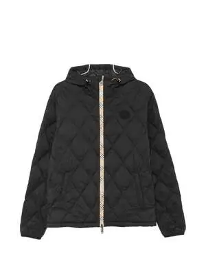 Burberry Polyamide Hooded Rider Jacket