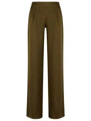 Max Mara Tailored Wide-leg Satin Pants
