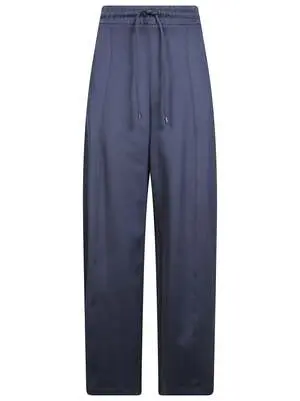 Max Mara Relaxed Fit Drawstring Trousers With Back Detail