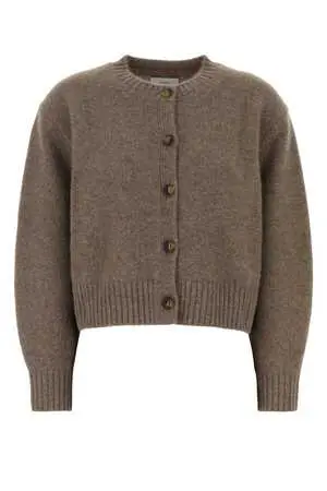 LOULOU DE SAISON LOULOU DE SAISON Mud Wool Blend Cardigan