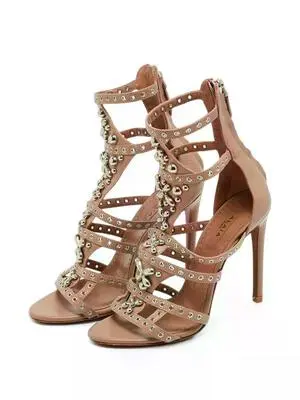 Alaïa Floral-embellished Gladiator Sandals