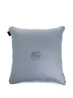 Etro Paisley-print Cushion - Blue
