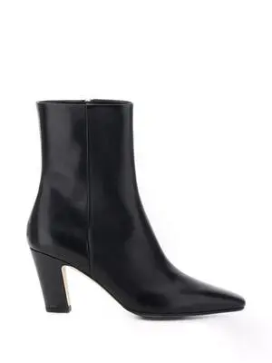 AeydĒ Pointed-toe Leather Ankle Boots