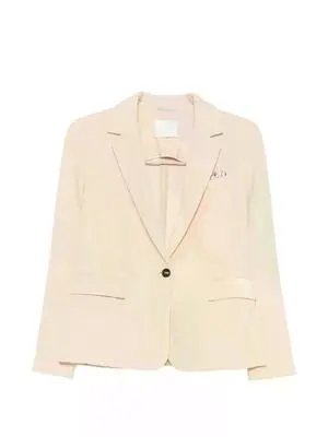 CIRCOLO 1901 Corduroy-effect Single-breasted Jacket