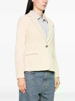 CIRCOLO 1901 Corduroy-effect Single-breasted Jacket