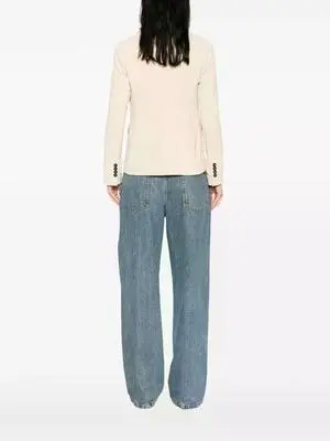 CIRCOLO 1901 Corduroy-effect Single-breasted Jacket