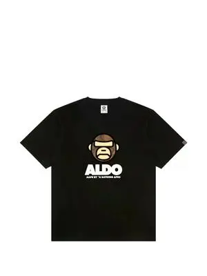 AAPE BY *A BATHING APE Aldo Moonface T-shirt - Black