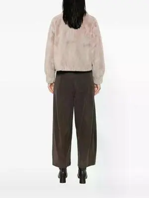 BOMBOOGIE Faux-fur Pocket-detail Jacket