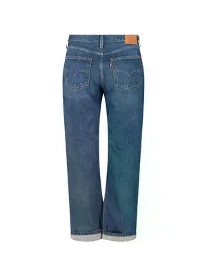 LEVI'S Selvedge Faded-effect Jeans
