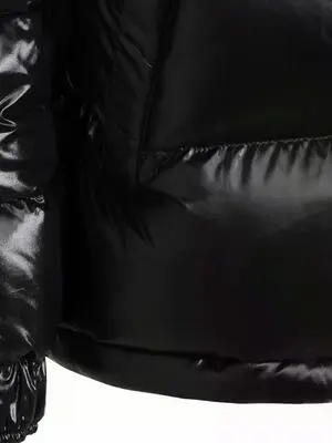 Herno Quilted Hooded Jacket With Glossy Finish