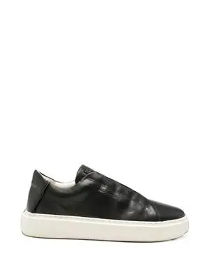 ALEXANDER SMITH Leather Sneakers - Black