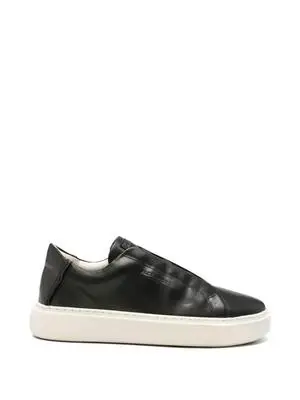 ALEXANDER SMITH Leather Sneakers - Black