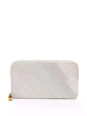Bottega Veneta Intrecciato Zip-around Wallet