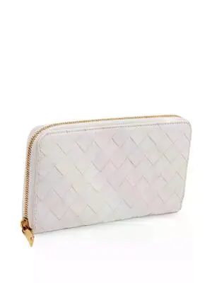 Bottega Veneta Intrecciato Zip-around Wallet