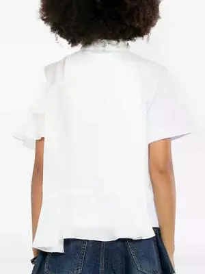 Sacai Asymmetric Panelled T-shirt