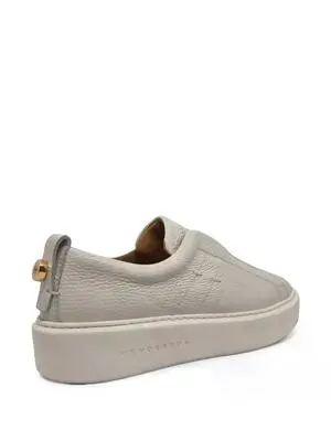 HENDERSON BARACCO Pebble Grain Slip-on Sneakers