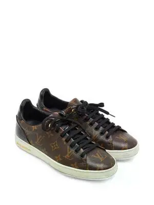 LOUIS VUITTON Frontrow Monogram Canvas Sneakers