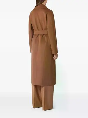 Max Mara Wool Belted Wrap Coat