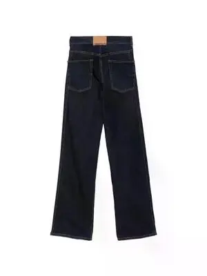 SEMICOUTURE Tie-fastening Wide-leg Jeans