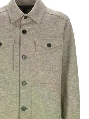 Harris Wharf London Button-up Wool Jacket