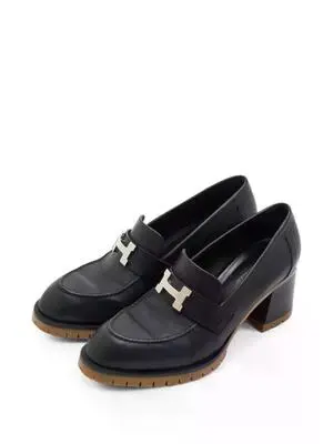 Hermès Faubourg H Clasp Loafers