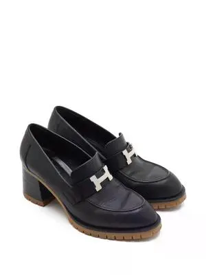 Hermès Faubourg H Clasp Loafers