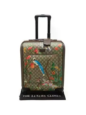 Gucci Tian Gg Supreme Suitcase