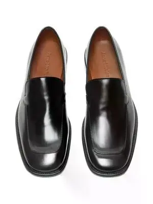 Acne Studios Square-toe Leather Loafers