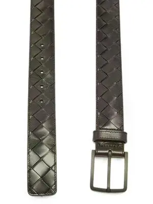 Bottega Veneta Intrecciato Leather Belt