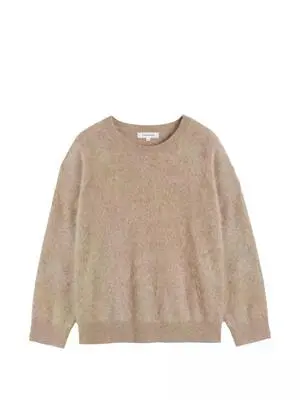 Chinti & Parker Brushed Crew-neck Sweater