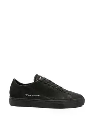 CRIME LONDON Amuse Logo-print Leather Sneakers