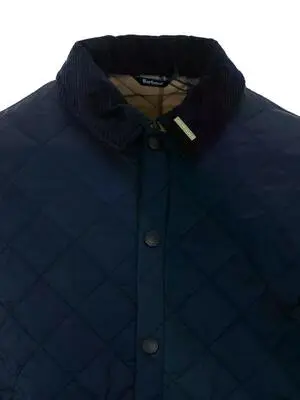 Barbour Liddesdale Diamond-quilted Jacket - Blue