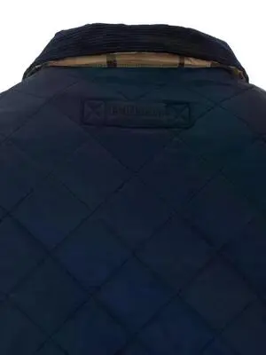 Barbour Liddesdale Diamond-quilted Jacket - Blue