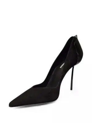 LE SILLA Petalo Pointed-toe Pumps - Black