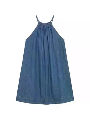 REFORMATION Paisley Halterneck Mini Dress