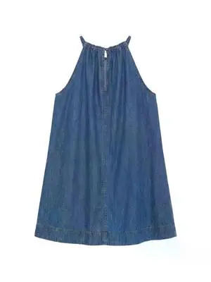 REFORMATION Paisley Halterneck Mini Dress